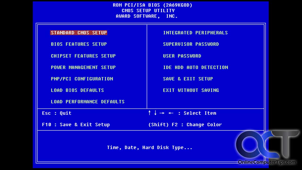 What is the BIOS? - Online Computer Tips