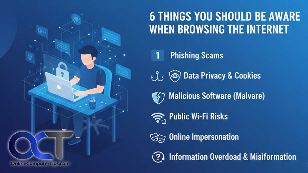 6 Things You Should Be Aware When Browsing the Internet