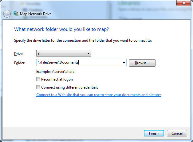Mapping a Network Drive - Online Computer Tips