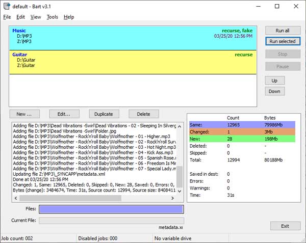 Bart File Synchronization Utility - Online Computer Tips