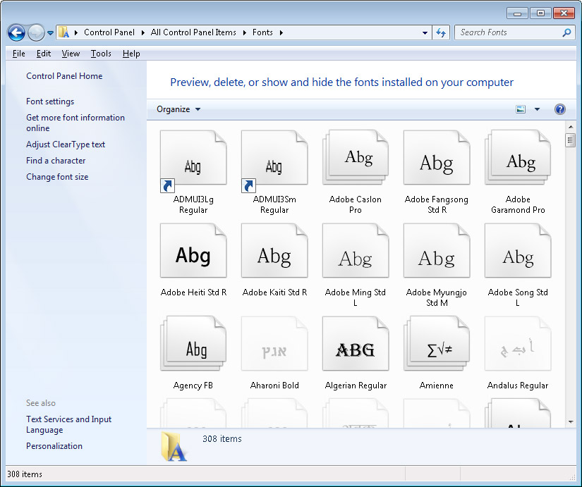 Installing Fonts in Windows - Online Computer Tips
