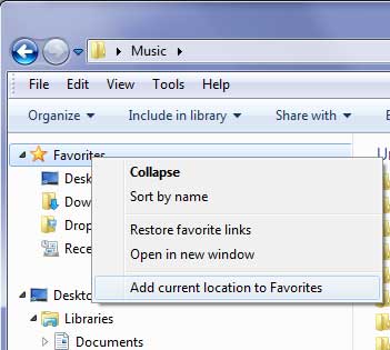 Windows Explorer Favorites (or Quick Access) - Online Computer Tips
