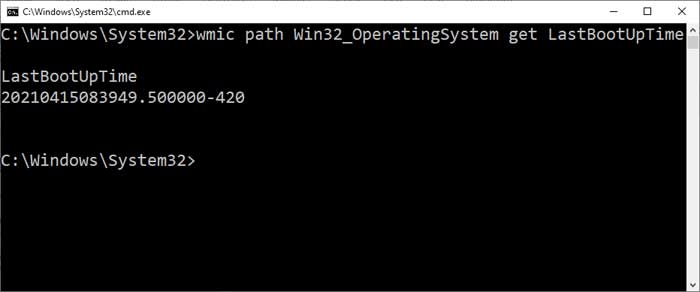 Find How Long Your Computer Has Been Running (Uptime)