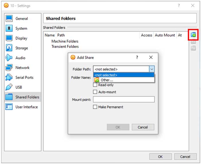How To Enable Shared Folders Between Your VM And Host In VirtualBox