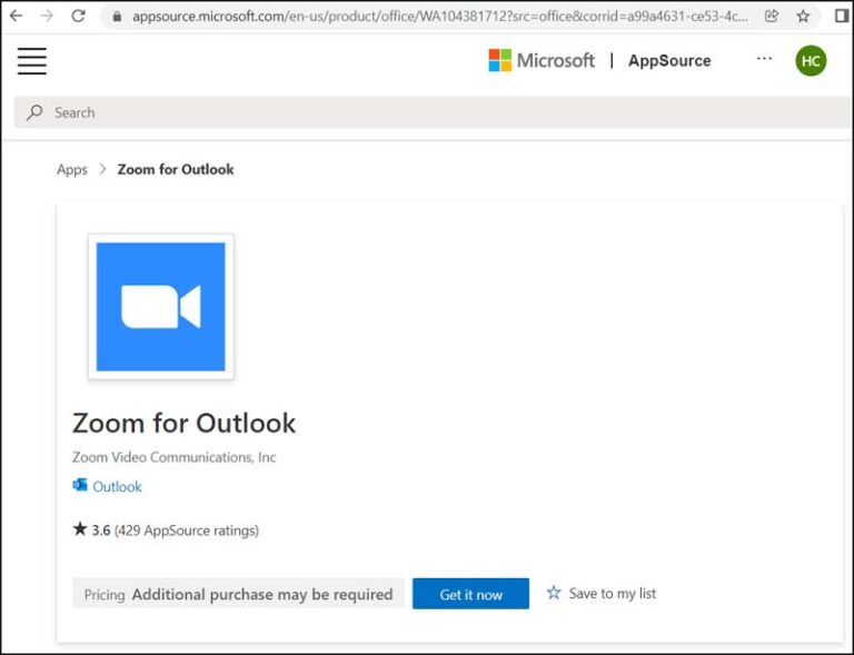 How to Install and Use the Zoom Add-in for Office 365 and Outlook Webmail
