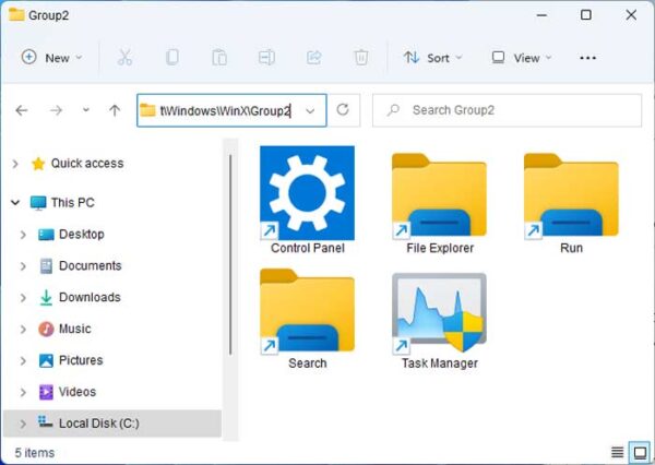 How to Edit Your Start Button Right Click Menu Items (Win+X)