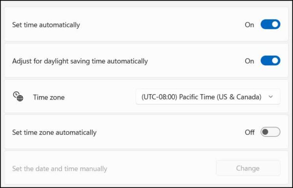 Fix the Set Time Zone Automatically Greyed Out Issue in Windows ...