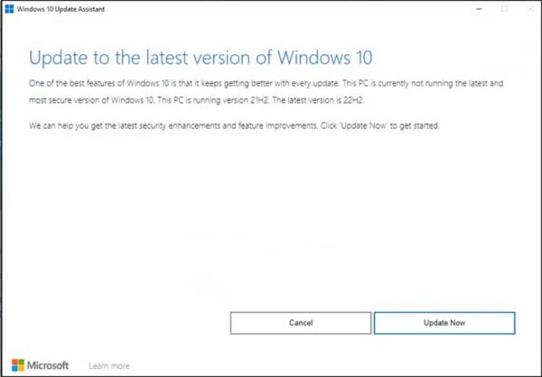 How to Manually Update Windows 10 to Version 22H2 - Online Computer Tips