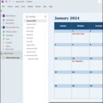 Insert an Editable Calendar into a OneNote Notebook - Online Computer Tips