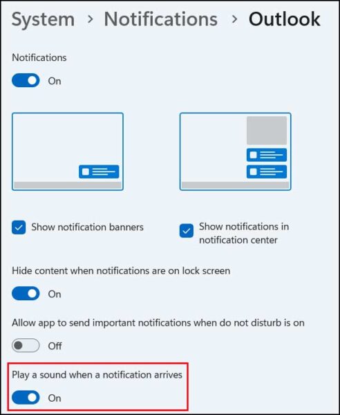 Set Custom Notification Sounds for Specific Email Addresses in Outlook - Online Computer Tips