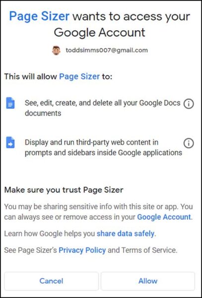 Set a Custom Paper Size in Google Docs - Online Computer Tips