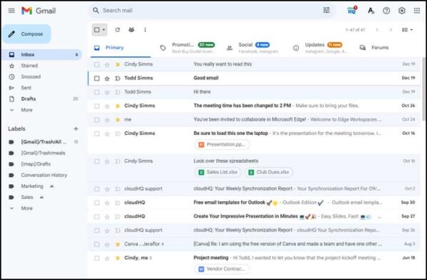 How to Display Only the Unread Email in Your Primary Inbox Category in ...