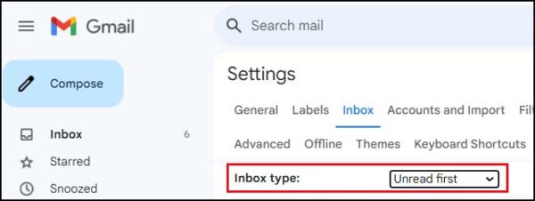 How to Display Only the Unread Email in Your Primary Inbox Category in ...