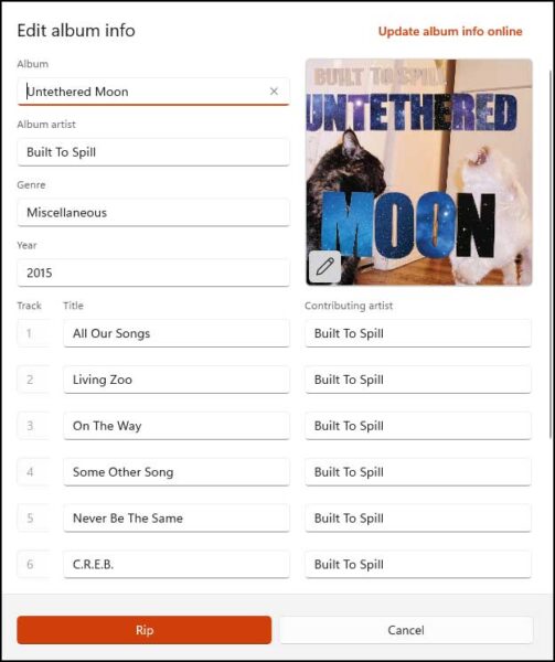 How to Rip Music CDs with the Windows 11 Media Player - Online Computer ...