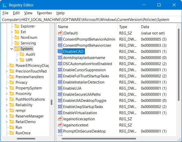 How to Enable Secure Sign In (Ctrl-Alt-Del) in Windows - Online ...