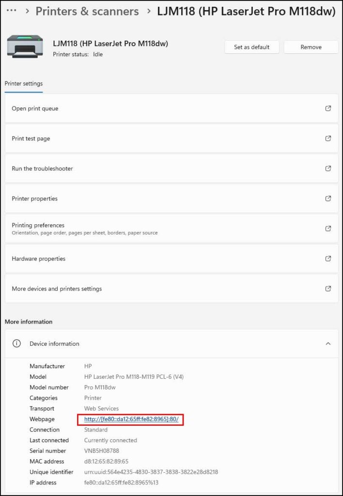 How to Configure Your HP Printer to Use a Static IP Address - Online ...