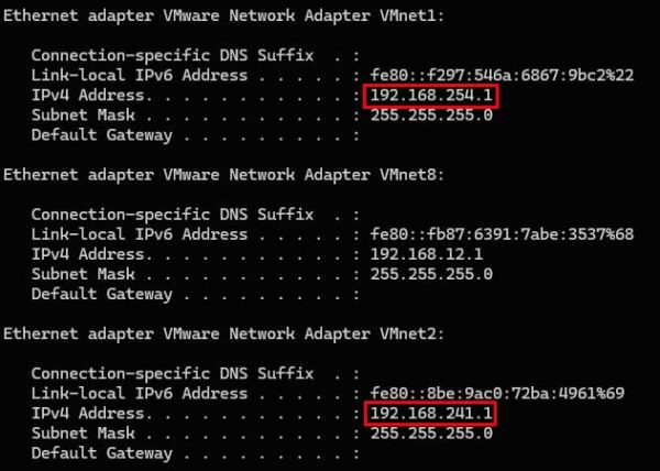 How to Configure Unique Host-Only Networks for VMs with VMware Workstation