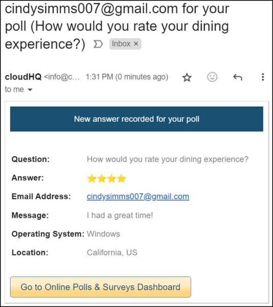How to Add Polls or Surveys to Gmail Emails for Free - Online Computer Tips