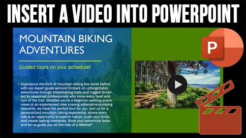 How to Insert a Video into a PowerPoint Presentation - Online Computer Tips