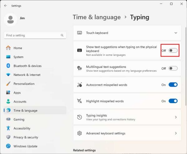 How to Turn Off the Predictive (Suggested) Text Feature in Microsoft Word