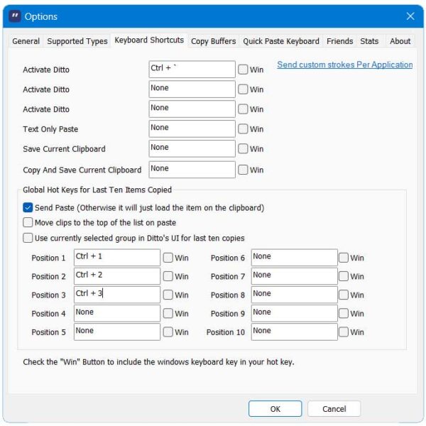 Setup Shortcut Keys to Paste Selected Clipboard Items as Needed ...