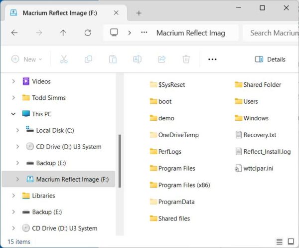 How to Create and Restore a Windows Backup Image Using Macrium Reflect