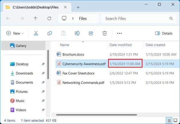 How to Change File and Folder Date & Time Attributes Via the Command ...
