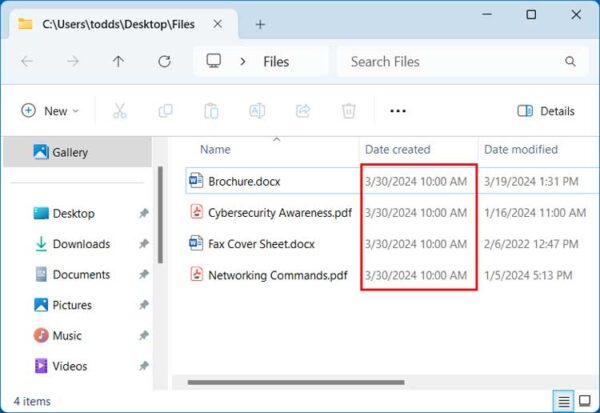 How to Change File and Folder Date & Time Attributes Via the Command ...