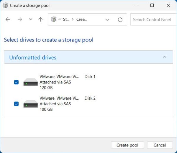 Windows 11 Storage Spaces Tutorial - Online Computer Tips