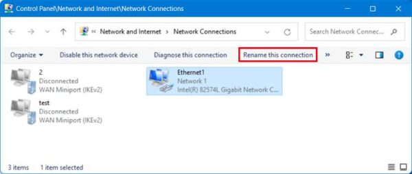 How to Rename Your Network Connection & Adapter Names in Windows