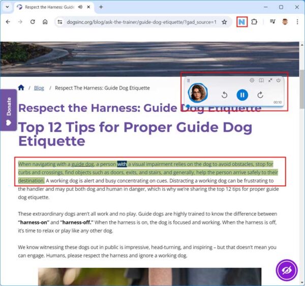 How to Have Chrome or Edge Read Web Pages Out Loud to You - Online ...