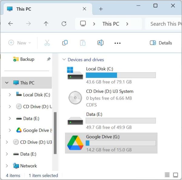 How to Change Your Google Drive Desktop Client Drive Letter or Change ...