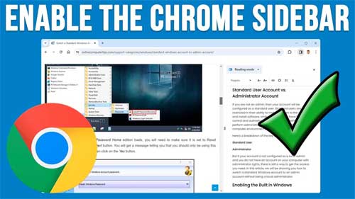 How to Enable the Google Chrome Side Panel Button - Online Computer Tips