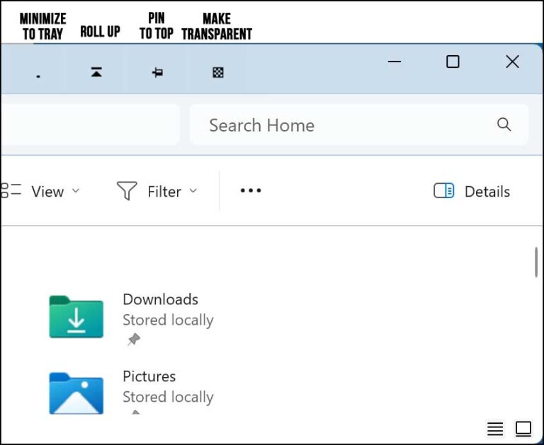 How to Minimize Open Apps to the System Tray, Pin Them to the Top or ...