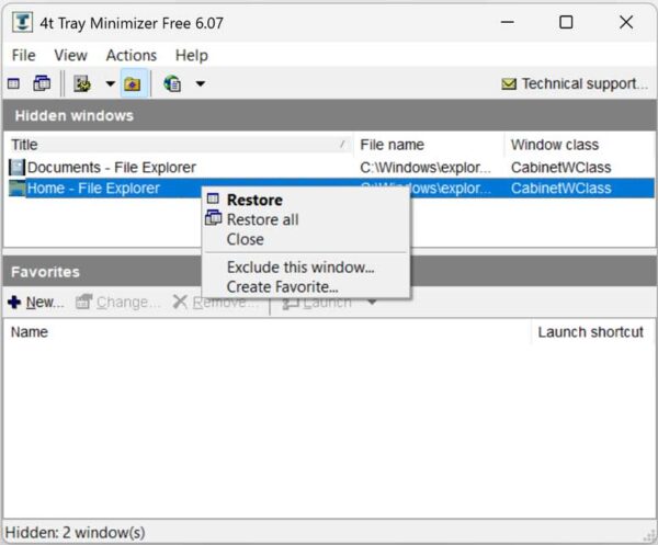 How to Minimize Open Apps to the System Tray, Pin Them to the Top or Make Them Transparent