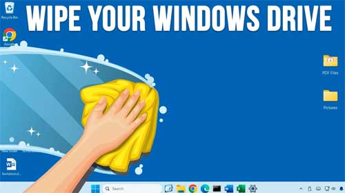 How to Wipe Your System Drive & Reinstall Windows if Needed - Online ...