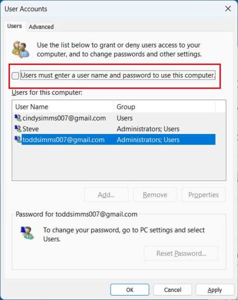 3 Ways to Have Windows Automatically Log in Your User Account on Startup