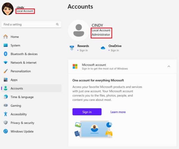 Convert Your Existing Microsoft Account to a Local Account in Windows