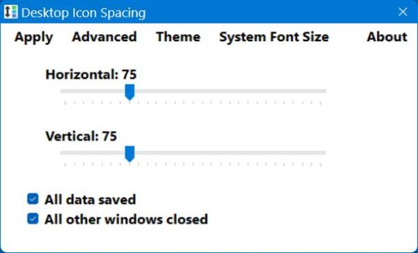 How to Quickly Adjust Your Horizontal and Vertical Desktop Icon Spacing ...