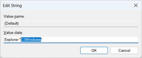 How to Set File Explorer to Open to a Custom Folder Location by Default