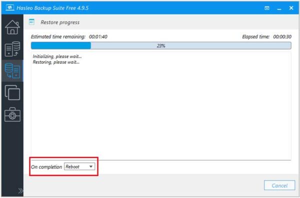Create And Restore A Windows System Image Backup With Hasleo Backup