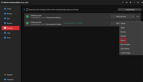 Create and Restore a Windows System Image Backup with MiniTool ShadowMaker Free - Online ...