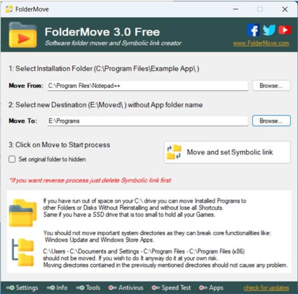 Move Programs or Apps to a Different Hard Drive Without Reinstalling