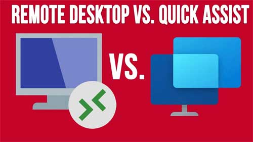 Windows Remote Desktop vs. Quick Assist for PC Remote Control - Online ...