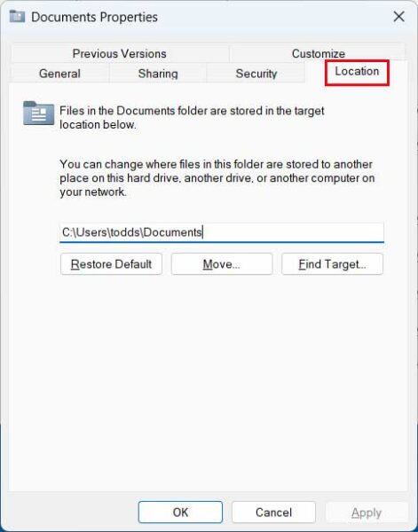 How to Fix the Missing Location Tab for Your Folder Properties - Online Computer Tips