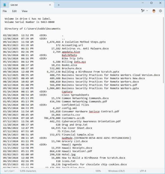 How to Print or Export Folder Contents in Windows without Using a 3rd ...