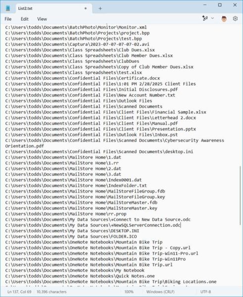 How To Print Or Export Folder Contents In Windows Without Using A 3rd Party App