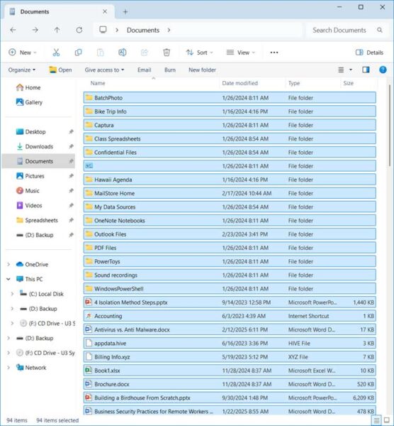 How To Print Or Export Folder Contents In Windows Without Using A 3rd