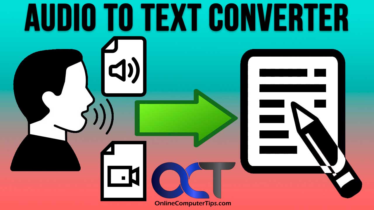 Convert your Voice, Audio and Video Files to Text for Free - Online ...