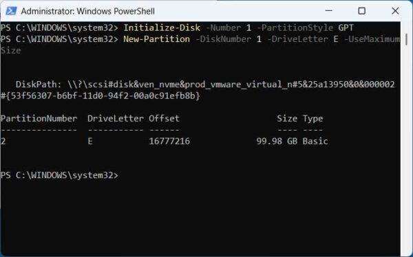 How to Wipe and Reconfigure a Hard Drive using PowerShell - Online Computer Tips